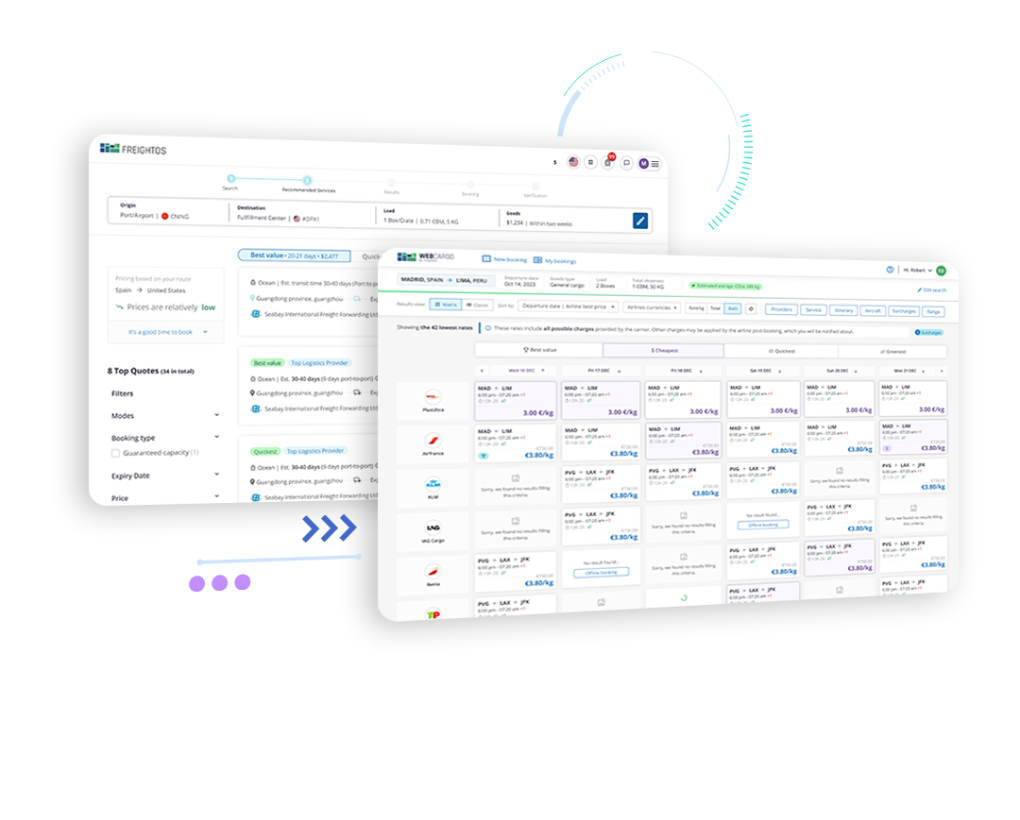 TMS Integration For Air Cargo Booking and Pricing | WebCargo