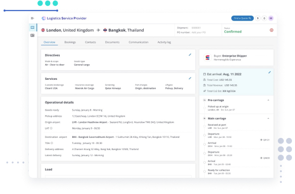 Air Cargo Dynamic Quoting and Rating | WebCargo