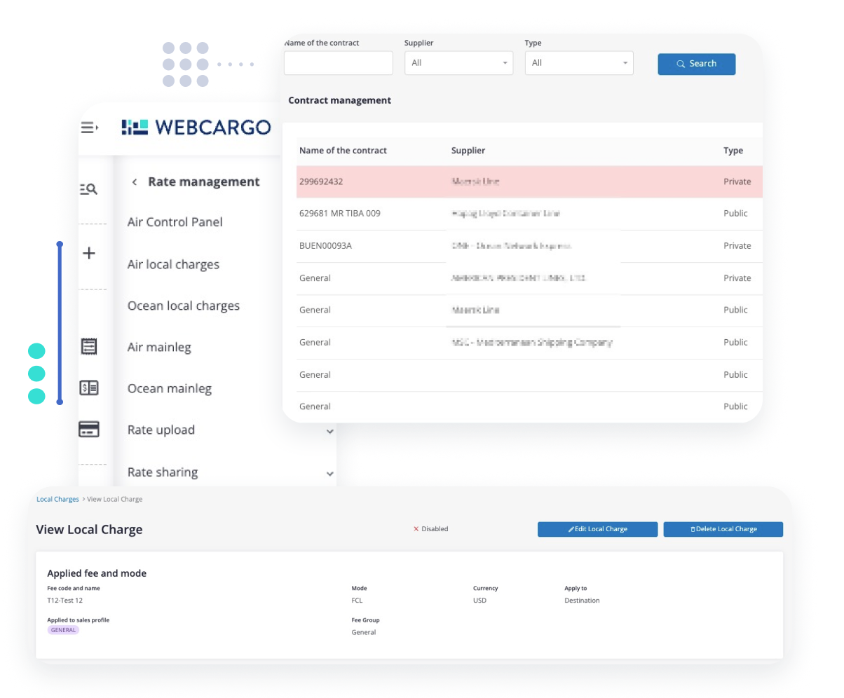 Ocean Freight Software for Rates, Quotes & Booking | WebCargo